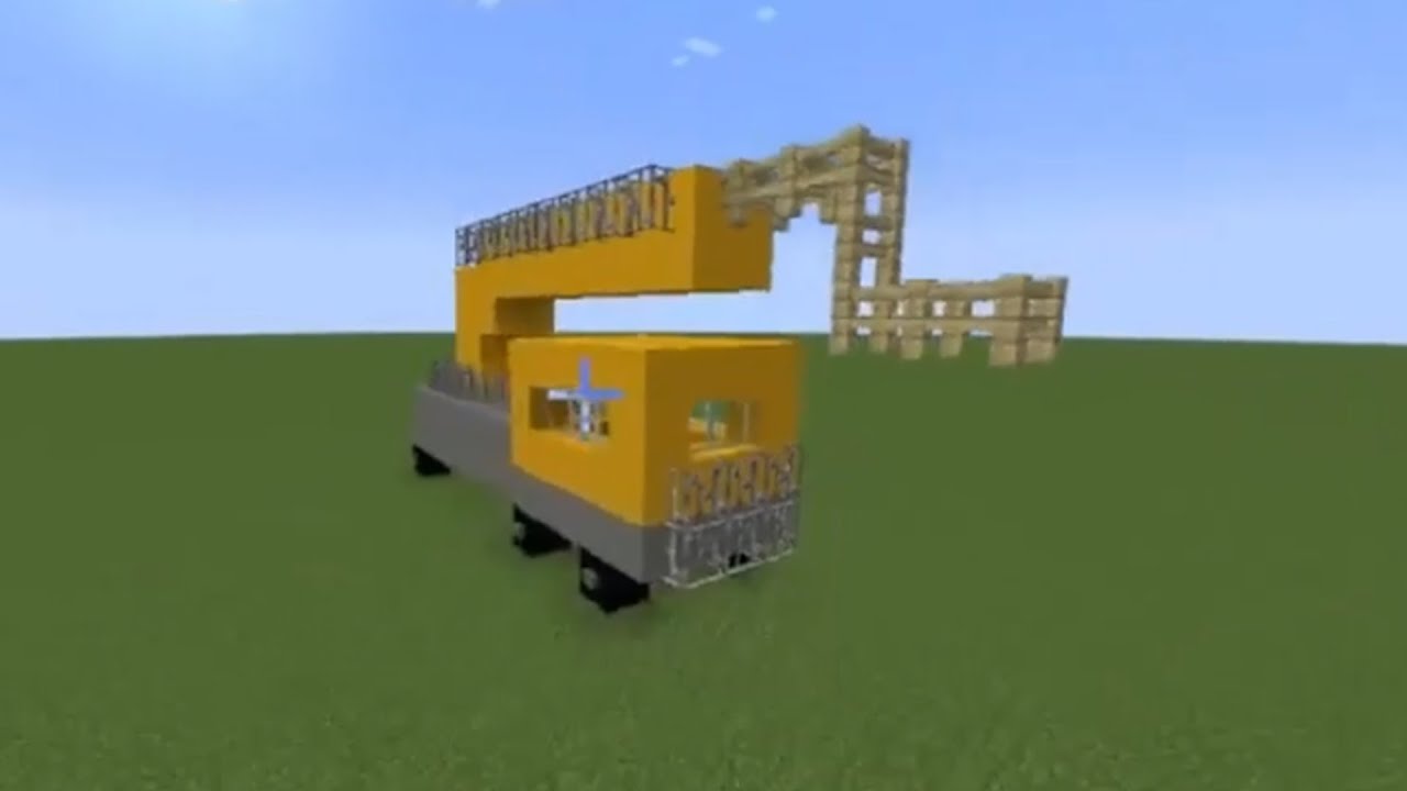 Minecraft: CONSTRUCTION - VEHICLES And TRUCKS | Part 1 | Build Hacks ...