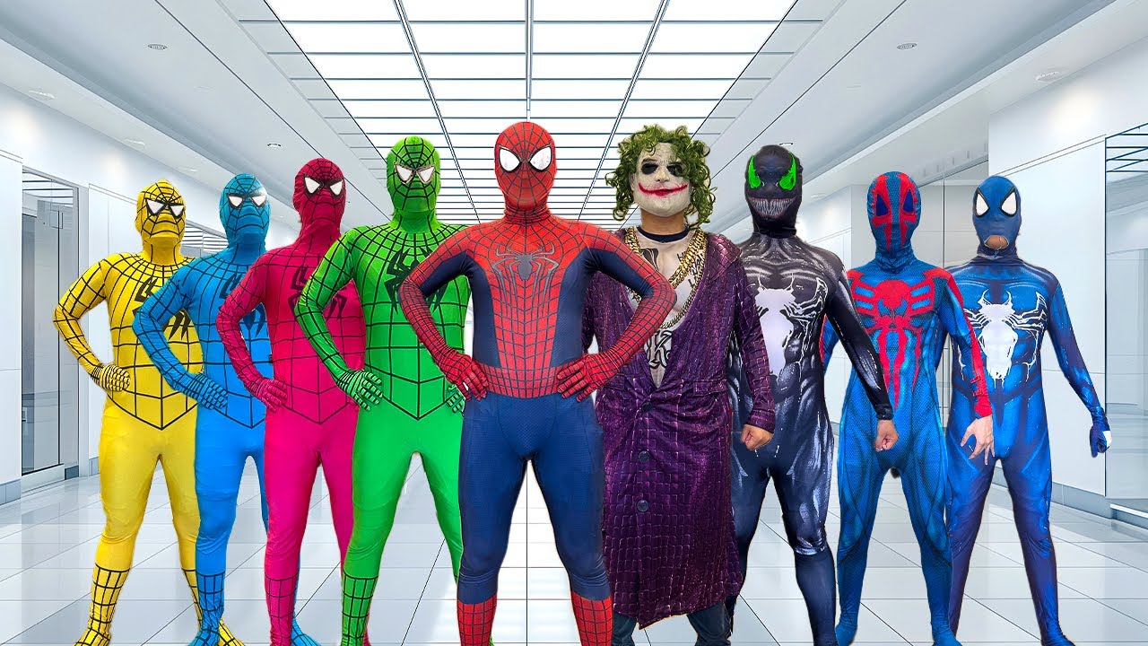 Top New Pro Many SPIDER-MAN in 1 House ?? || SPIDER-MAN's Story New ...