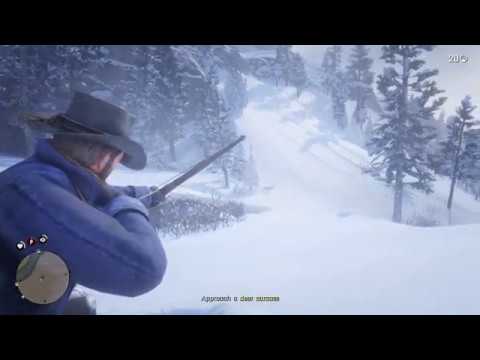 Red Dead Redemption 2 Hunting For Deer With A Bow And Arrow! - YouTube