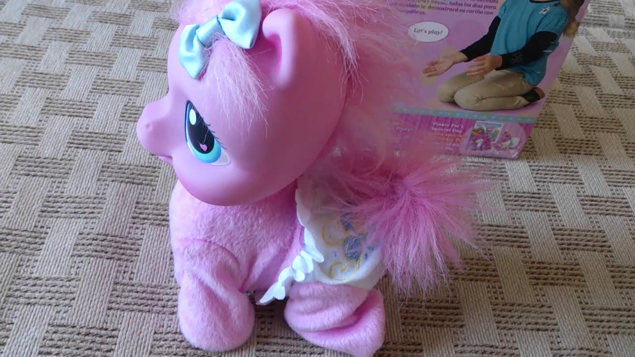My Little Pony Crawling Newborn Pinkie Pie - YouTube