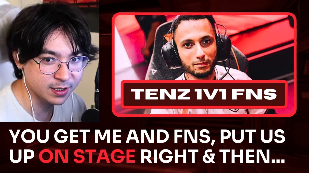 TenZ Has an Idea of Doing a 1v1 With FNS in a Fun Way - YouTube