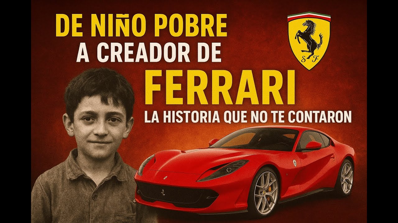 De Niño Pobre a Creador de Ferrari: La Historia Que NO Te Contaron 🚗🔥 ...