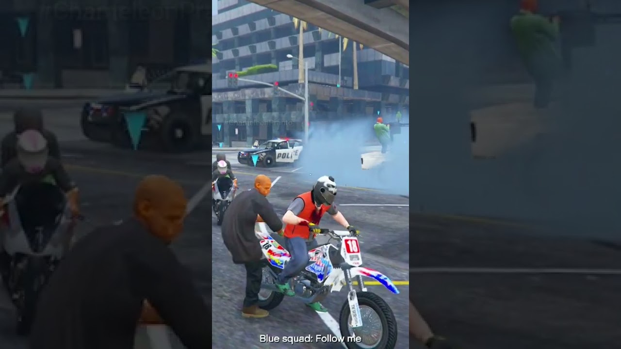 Biker Gang Fight - Personal Army MOD GTA V - Gang War With Police ...