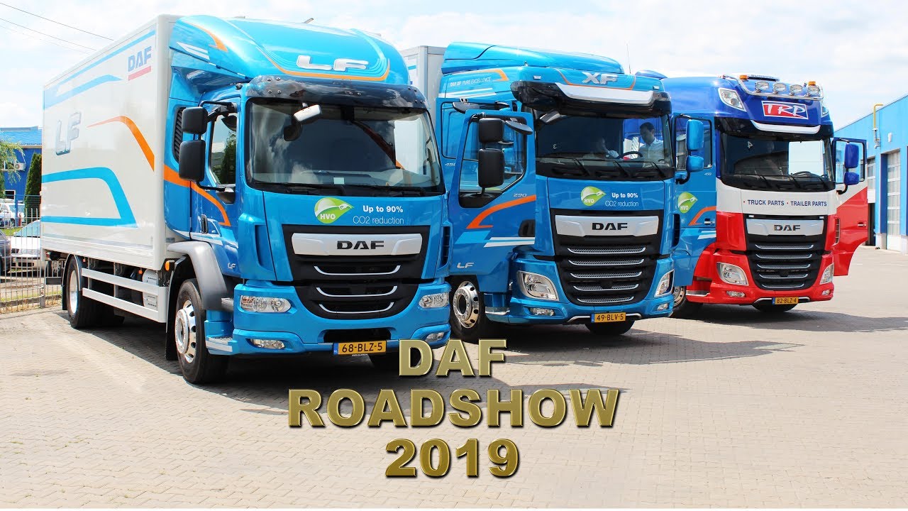 DAF ROADSHOW 2019 - YouTube
