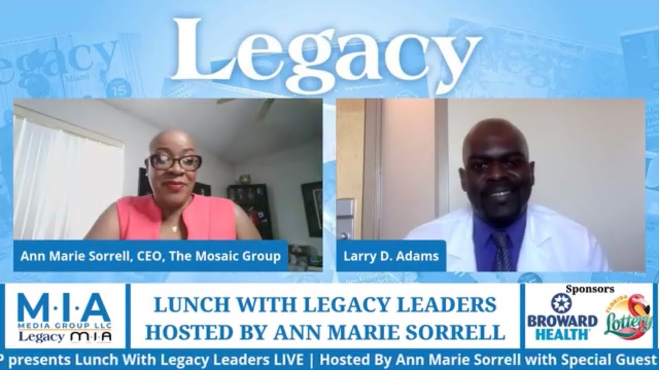 Lunch With Legacy Leaders Ep. 26 Hosted by Ann Marie Sorrell Ft ...