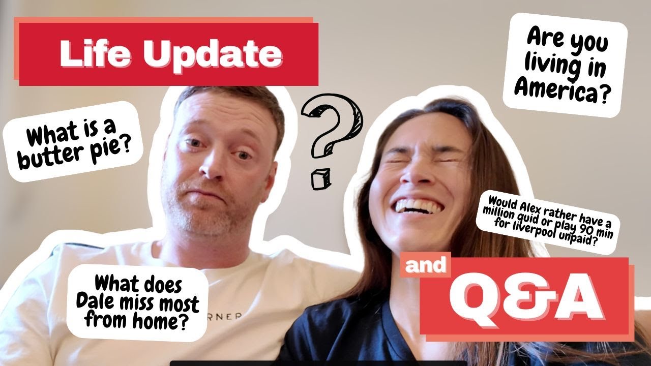 LIFE UPDATE + Answering YOUR Questions! 🏴󠁧󠁢󠁥󠁮󠁧󠁿🇺🇸 - YouTube