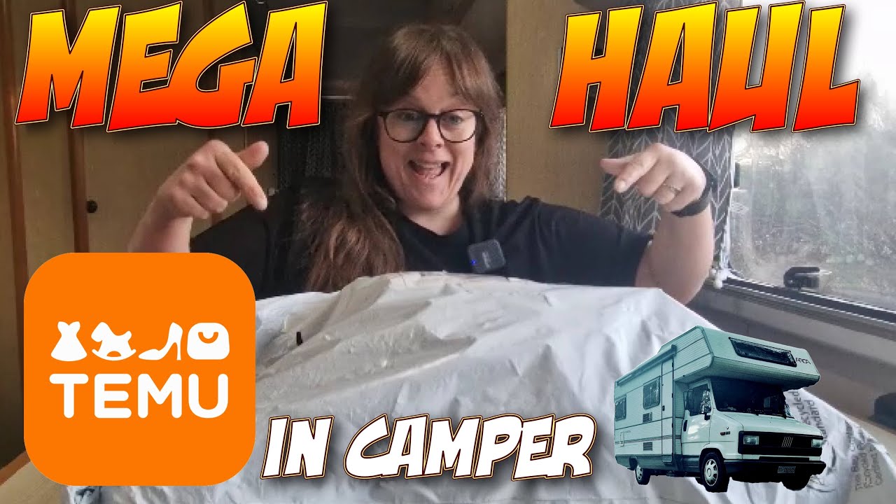 NUOVO MEGA HAUL TEMU DAL MIO CAMPER #temuhaul #temu - YouTube