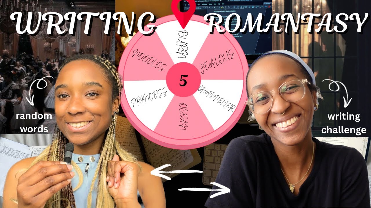 writing a ROMANTASY book based on 5 random words 📖 🗡️ with @itsamina ...