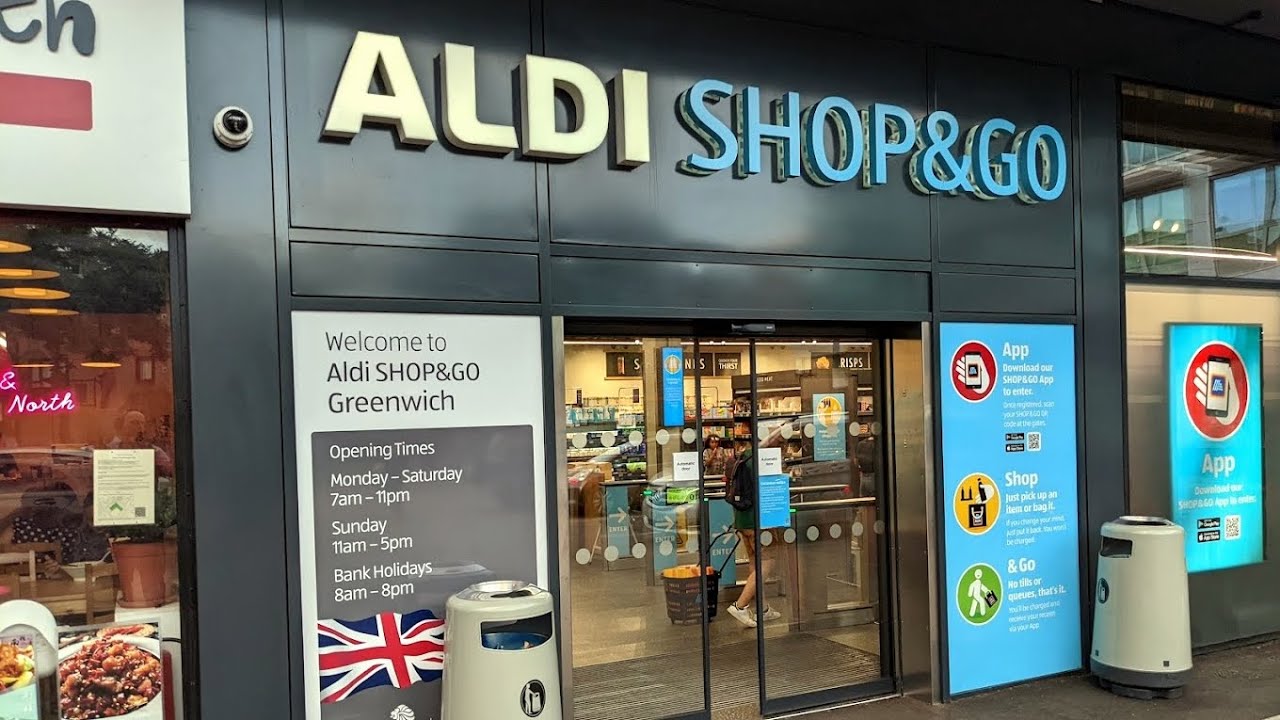 ALDI SHOP&GO: La prigione digitale sta iniziando a prendere forma nel Regno Unito 🇬🇧 - YouTube