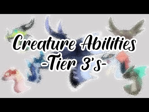 Creature Abilities, part 7 (Creatures of Sonaria) •Tier 3’s• - YouTube