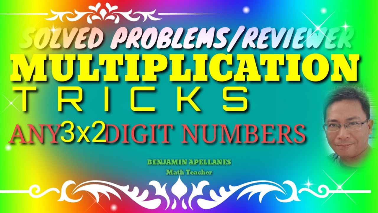 MULTIPLICATION TRICKS: ANY 3X2 DIGIT-NUMBERS - YouTube