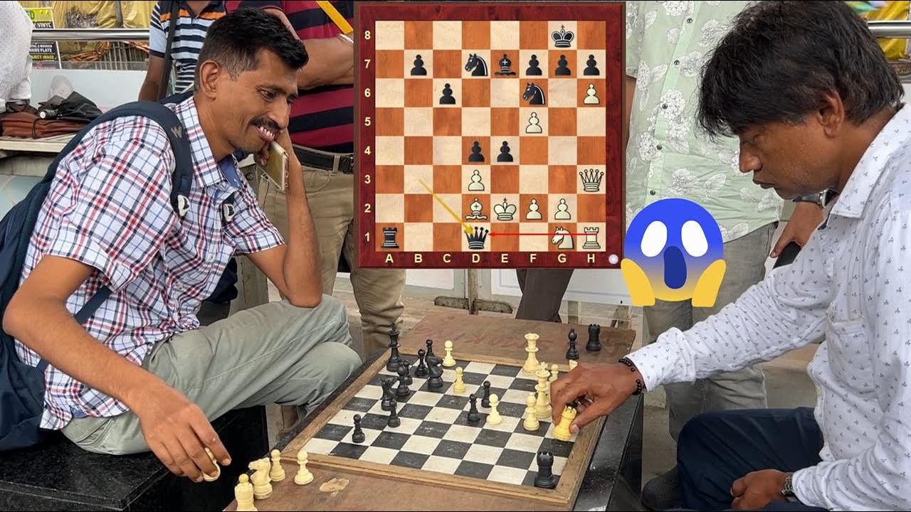 A magic trick before resignation? | Indian Street Chess | Gariahat ...