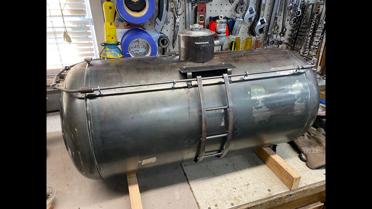 Part 2: Accessories. Modular tank car built from a scrap air tank (7.5 ...
