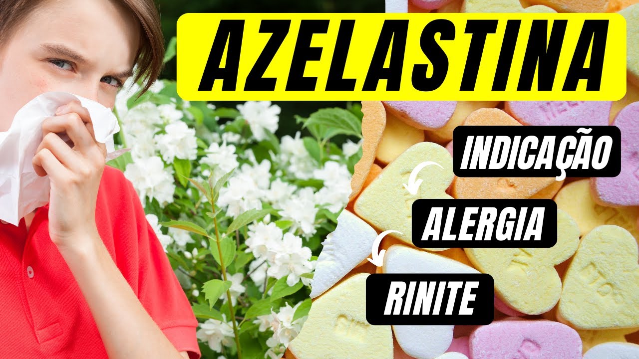 AZELASTINA (ANTI-HISTAMÍNICOS): Mecanismo, indicação, contraindicação ...