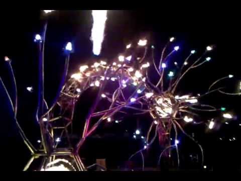 Fire Art at EDC - YouTube