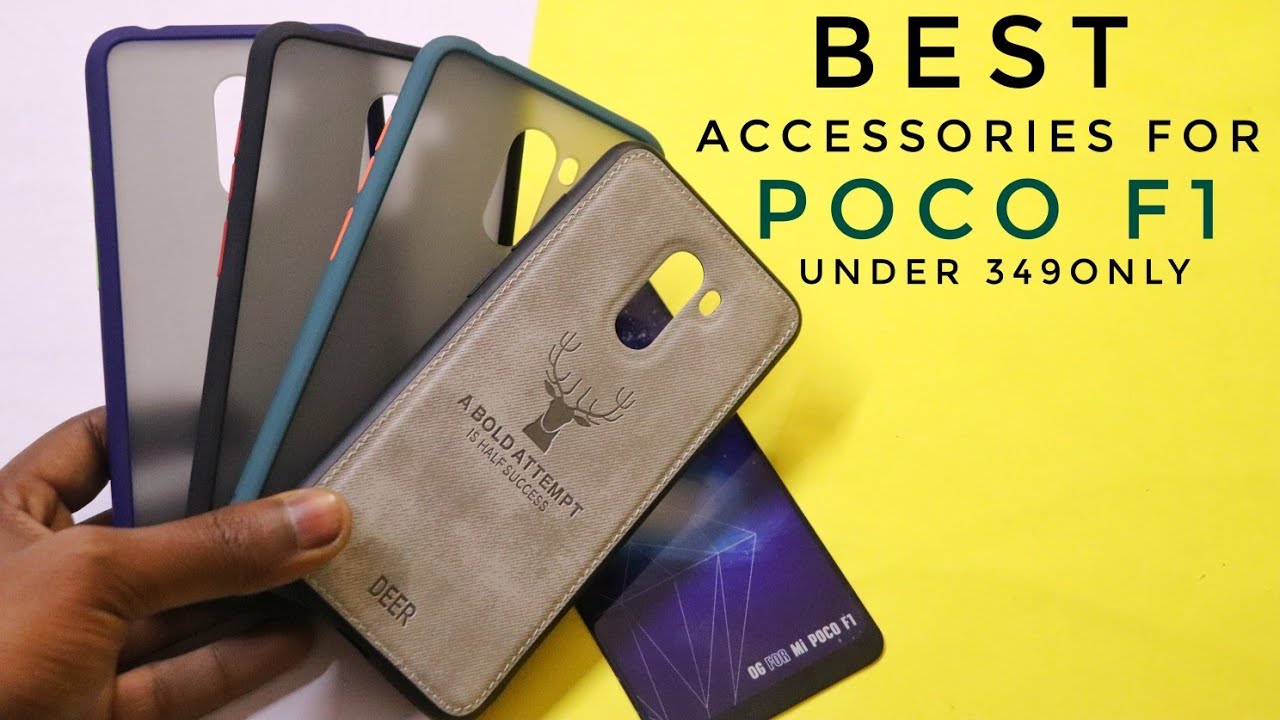 Best cover for POCO F1. | Accessories under 249 only | - YouTube