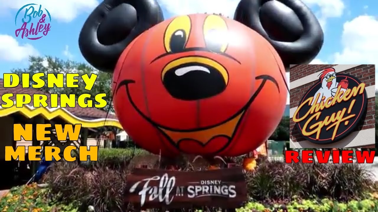 Disney Springs Fall and New Merch Have Arrived Plus Chicken Guy Review ...