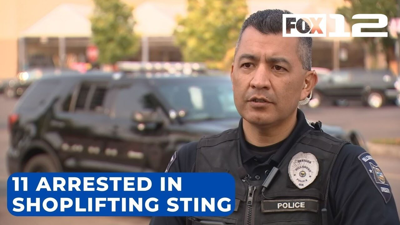 Hillsboro Police Arrest 11 During Shoplifting Blitz To Address Growing