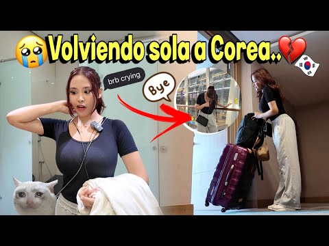 VOLVÍ A COREA SIN MI NOVIO Y TODOS CREEN QUE TERMINAMOS 😪💔 EL FIN DE NUESTRO VIAJE | Mila