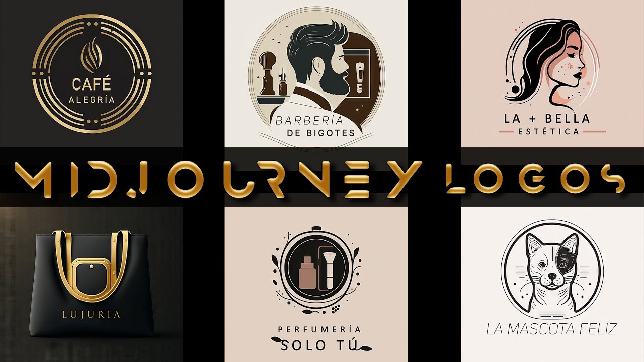 CREA TU LOGO CON MIDJOURNEY - YouTube