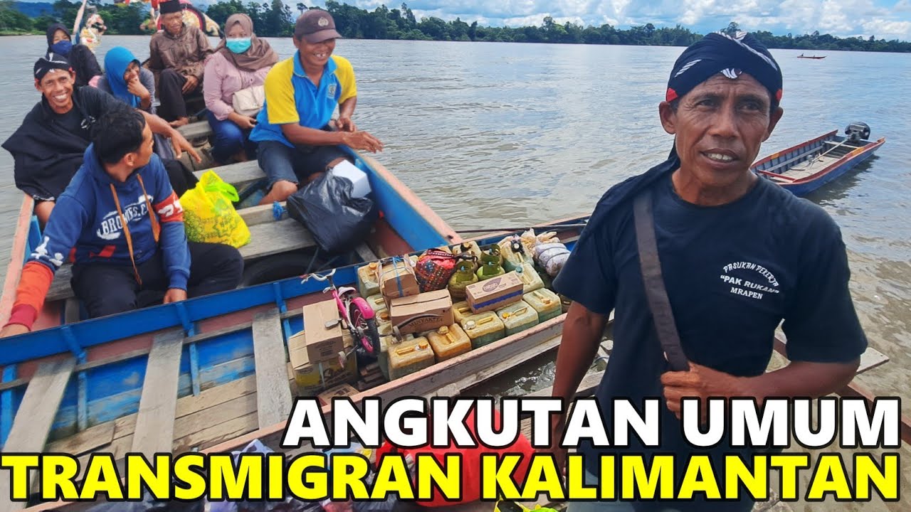 PROSES ANGKUT KEBUTUHAN POKOK WARGA TRANSMIGRAN KE PEMUKIMAN ...