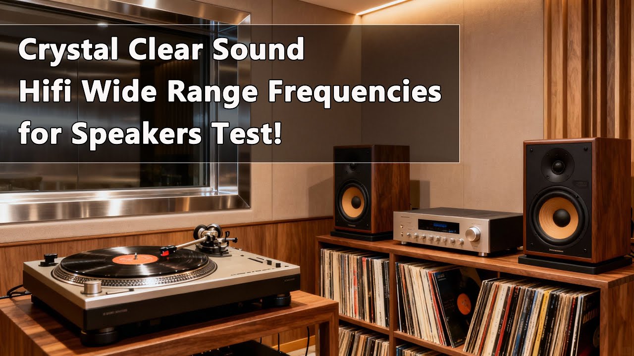 Crystal Clear Sound, Hifi Wide Range Frequencies for Speakers Test ...
