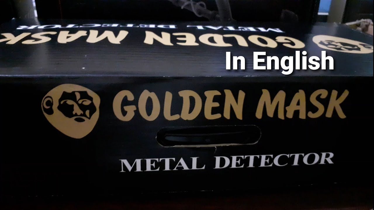 Golden mask one unboxing in English - YouTube