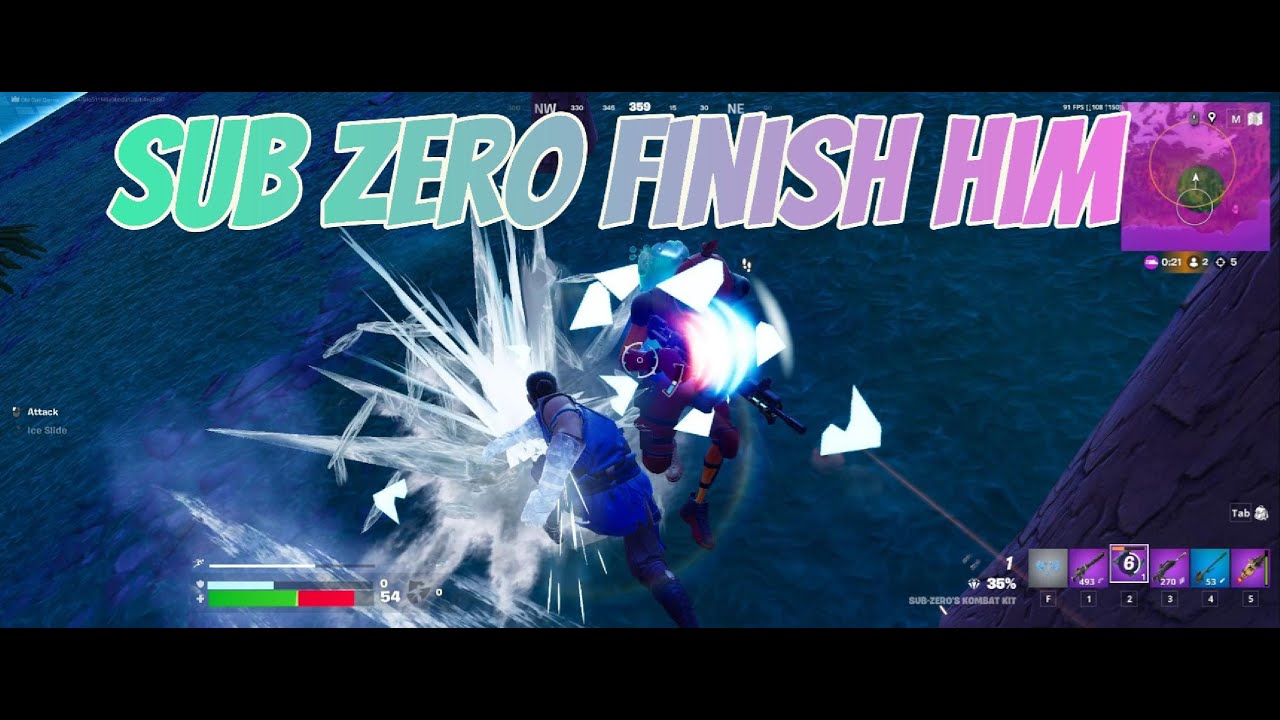 Sub Zero finish him - YouTube
