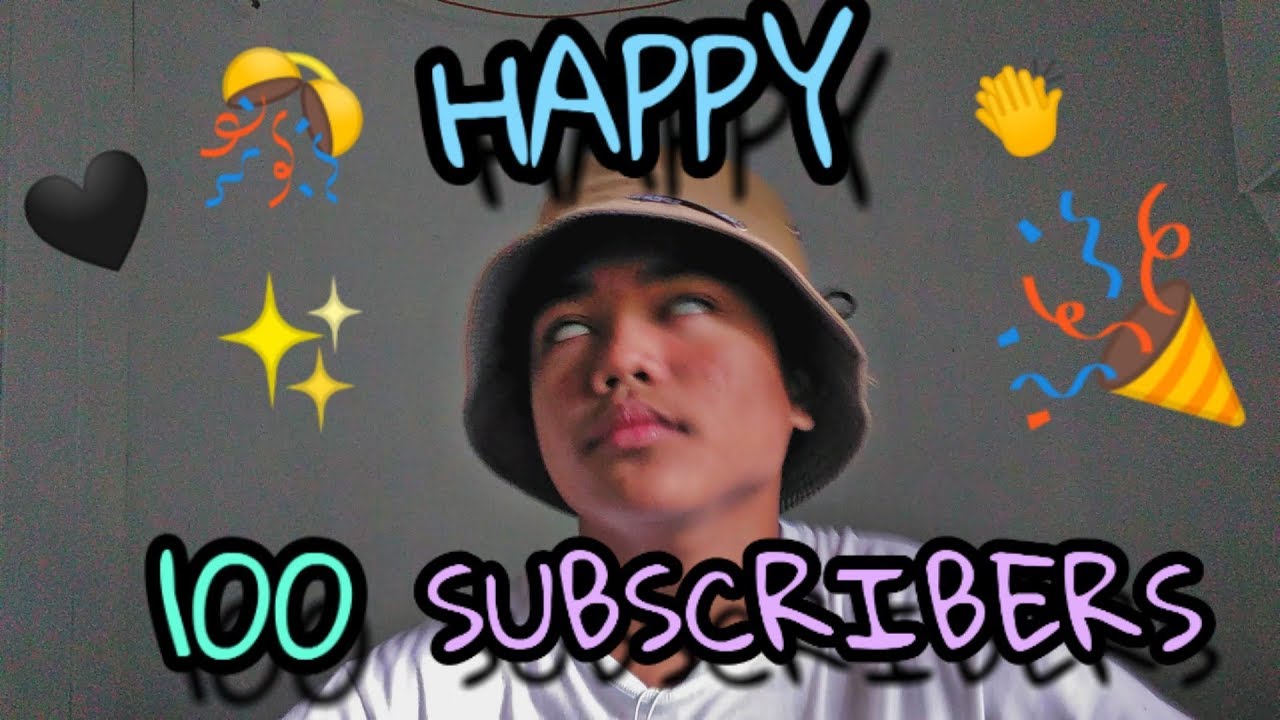 Happy 100 Subscribers💙 - YouTube