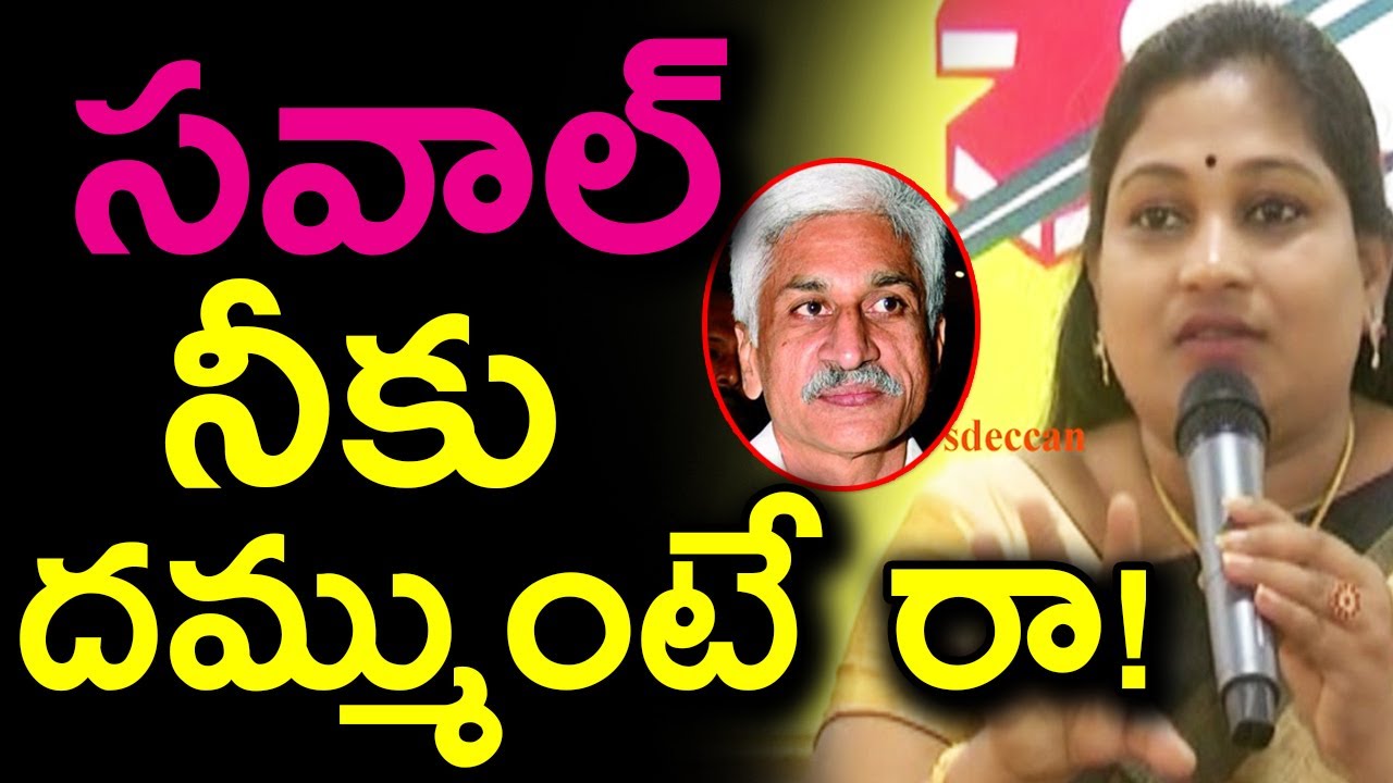 MLA Anitha Fires on Vijay Sai Reddy Over vizag Land Scam | Jagan ...