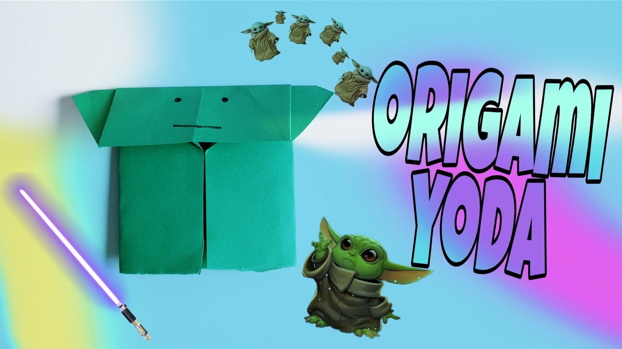 How to fold Origami Yoda - Easy Origami - YouTube