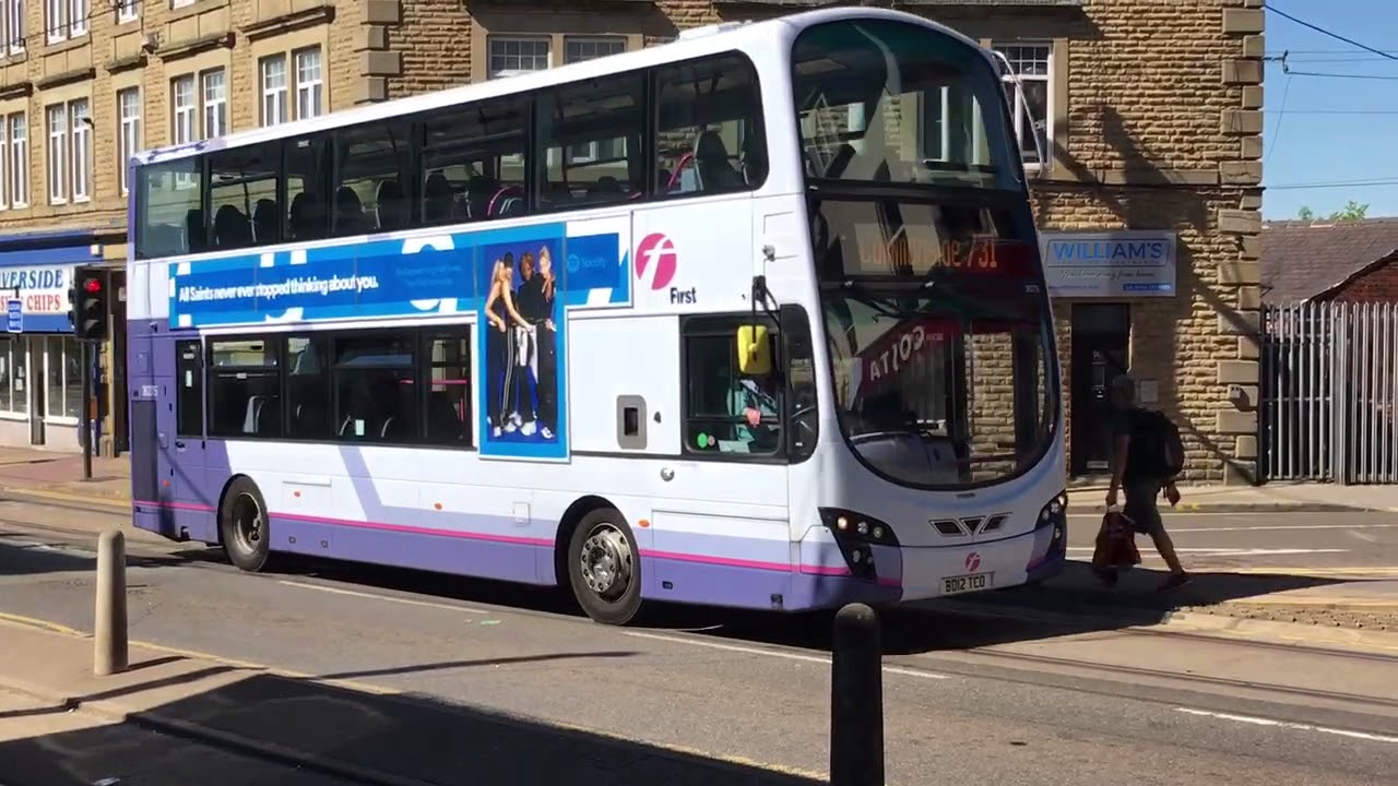 First Bus Sheffield X Leeds 36275 At Hillsborough On 137 School Service ...
