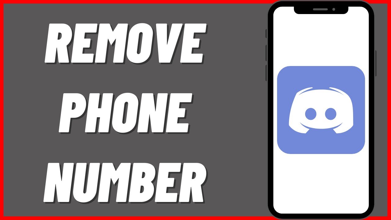 How To Remove Phone Number From Discord - YouTube