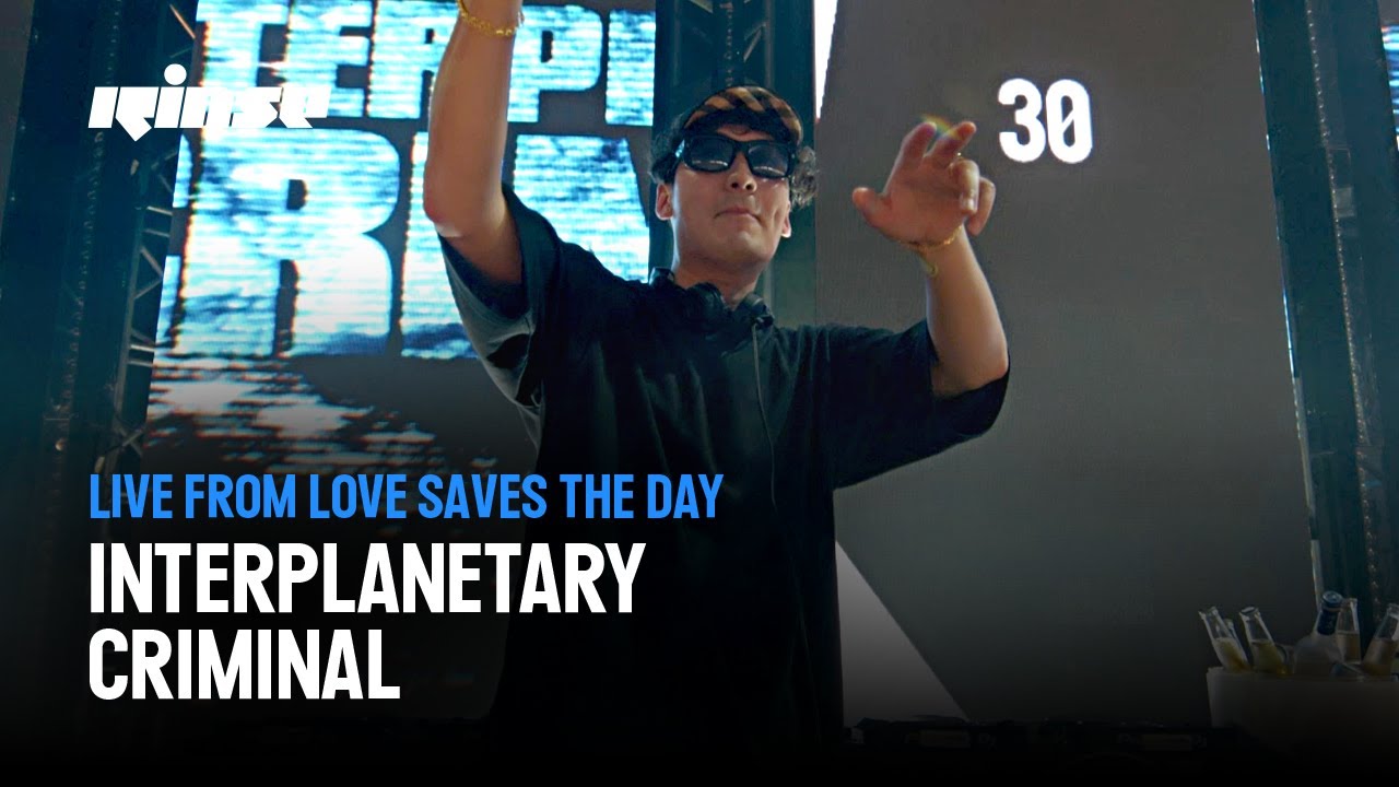 Interplanetary Criminal | Rinse Live From Love Saves The Day 2024 - YouTube
