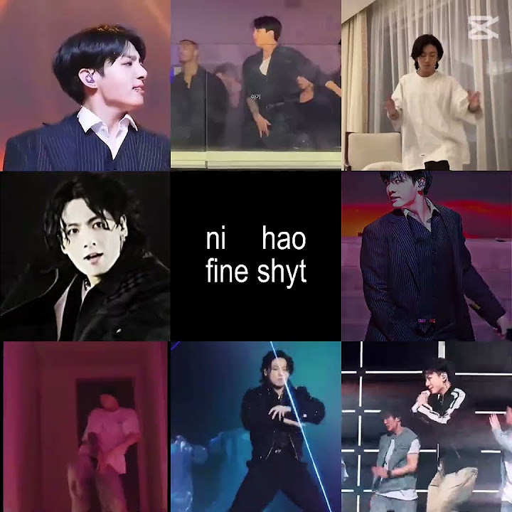 Ni Hao Fine Shyt ️‍🔥 ️‍🔥 @BTS @BTSVKOOK2 ⁠ - YouTube