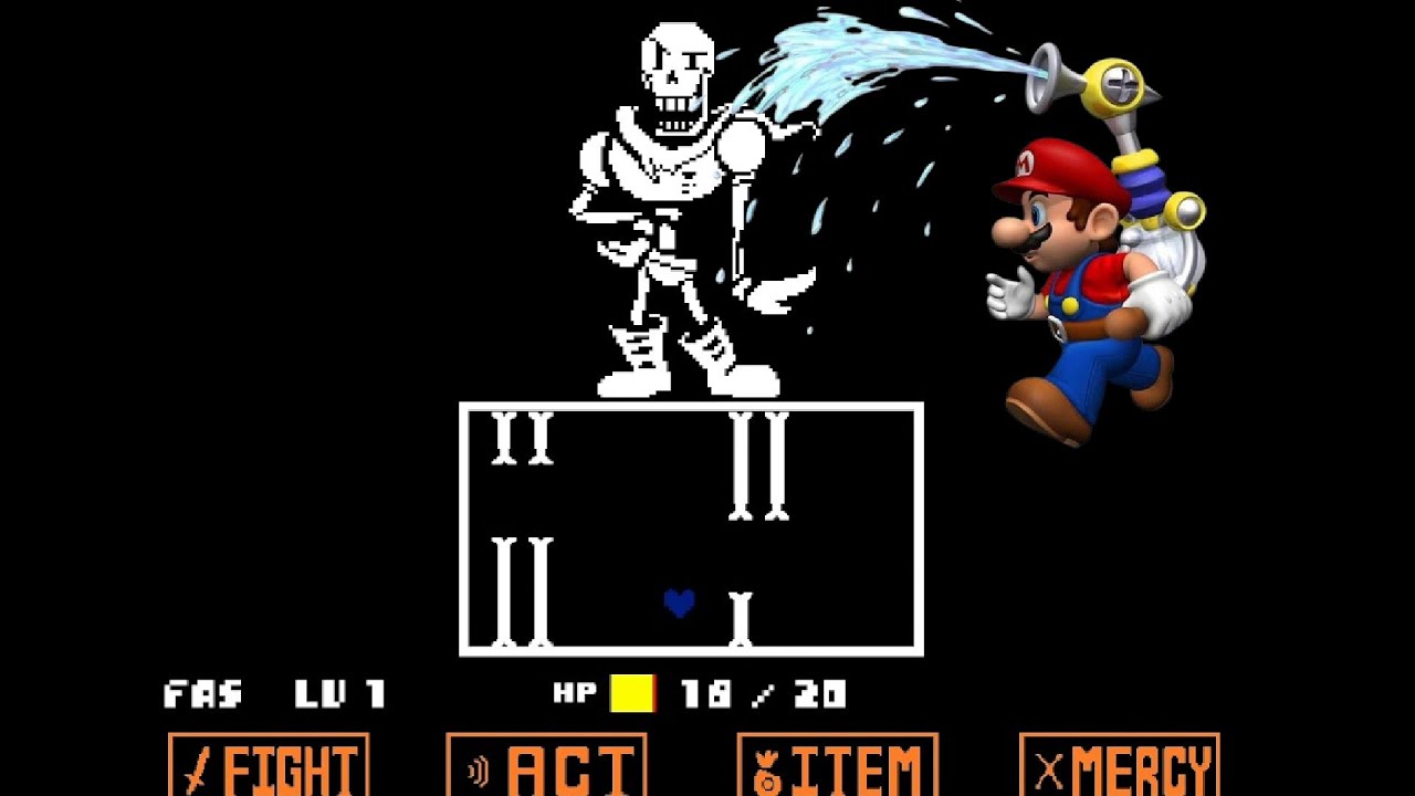 Bonetrousle (Undertale) in the Super Mario Sunshine Soundfont - YouTube