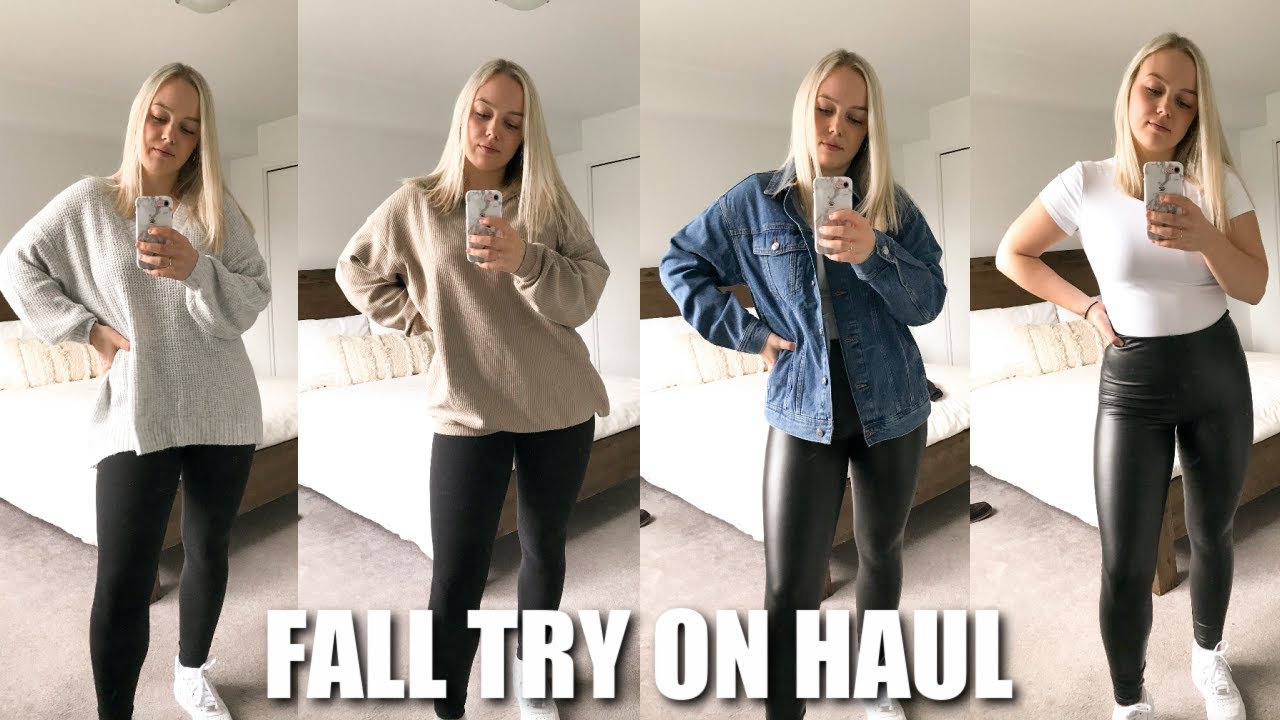 Fall try on haul - YouTube