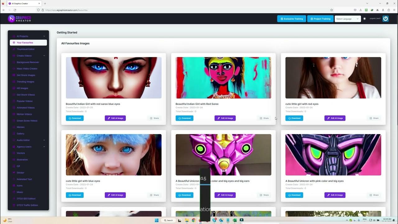 Ai Graphics Kreator Training - YouTube