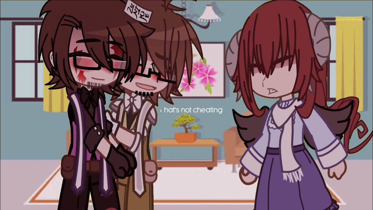 that ain't cheating- // helliam / willry || gacha club - YouTube