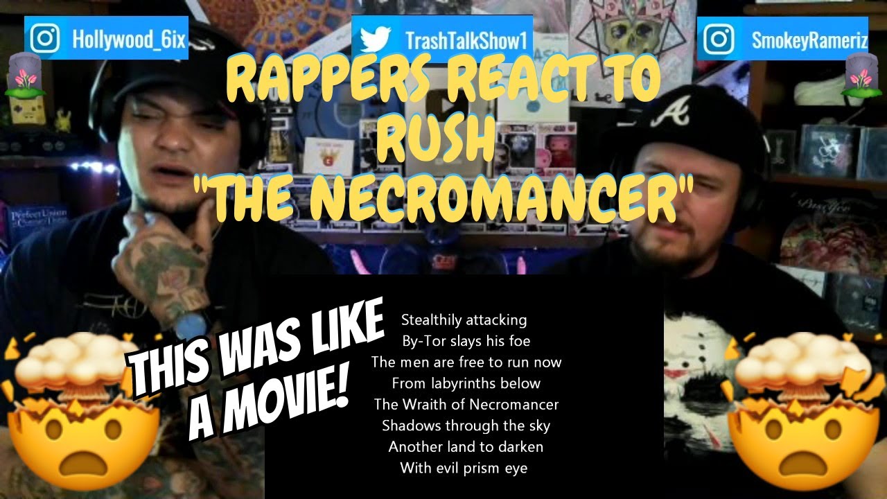 Rappers React To Rush "The Necromancer"!!! - YouTube