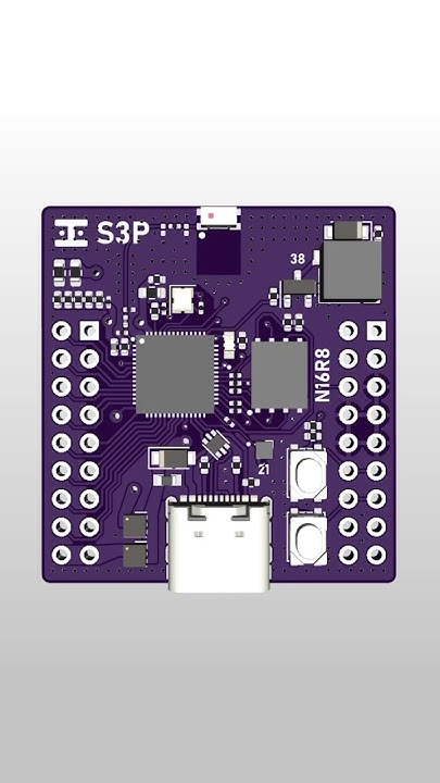 ESP32-S3 PCB design ASMR (KiCad) #arduino #robotics #esp32 - YouTube