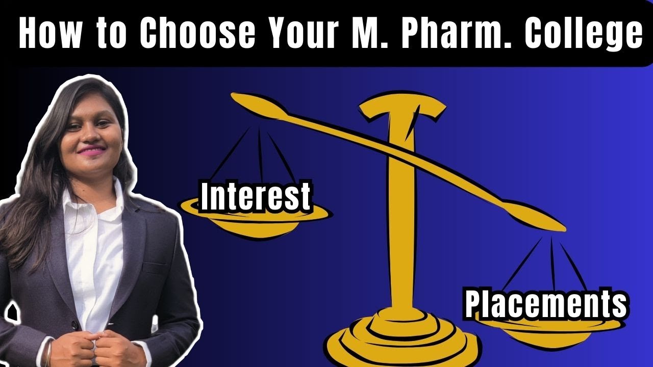 How to select M. Pharm Course and College for Yourself || Simple Pharma ...