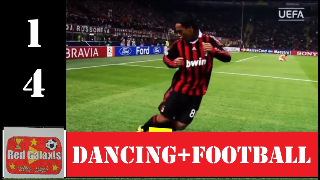 Can you mix dancing with football? - YouTube
