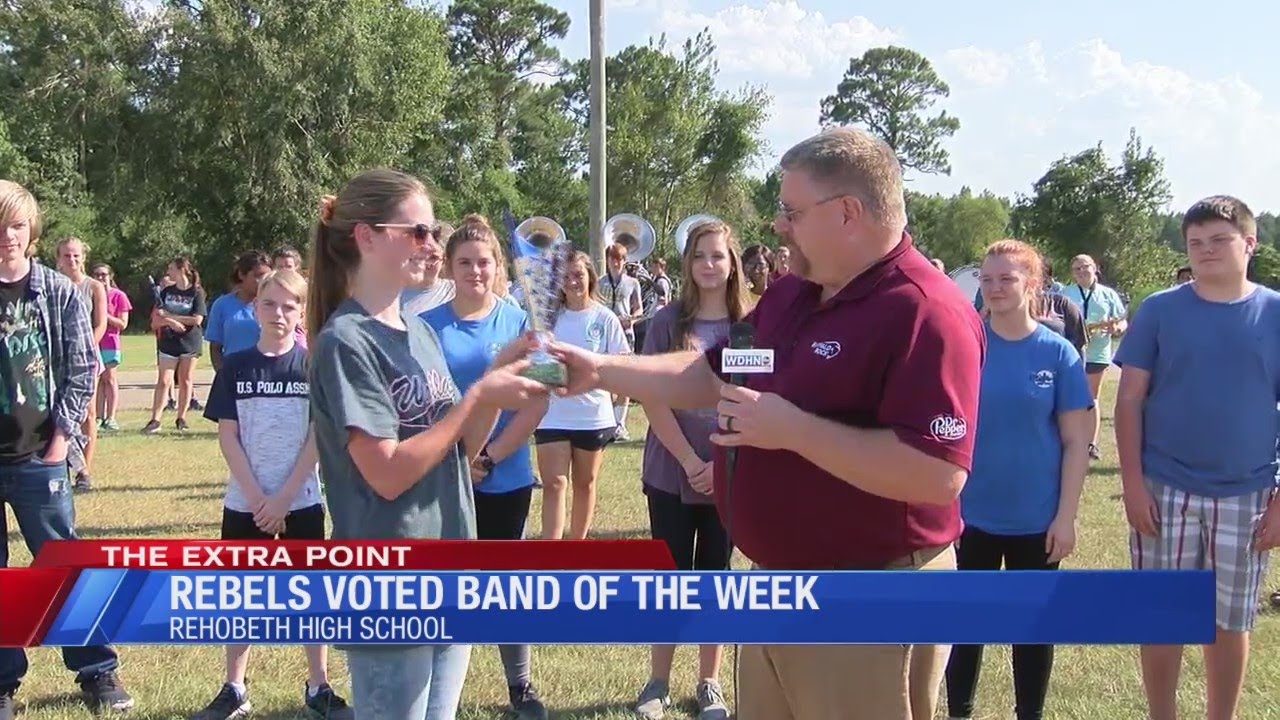 EXTRA POINT BAND OF THE WEEK: Rehobeth Rebels - YouTube