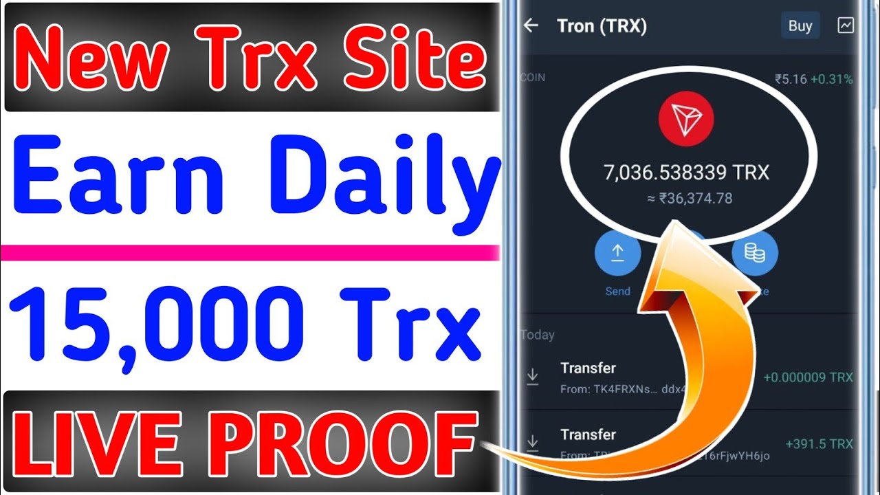 Claim Free 15,000🤑Tron [ Trx ] on TRUST WALLET💥( NO INVESTMENT )😱| Earn ...