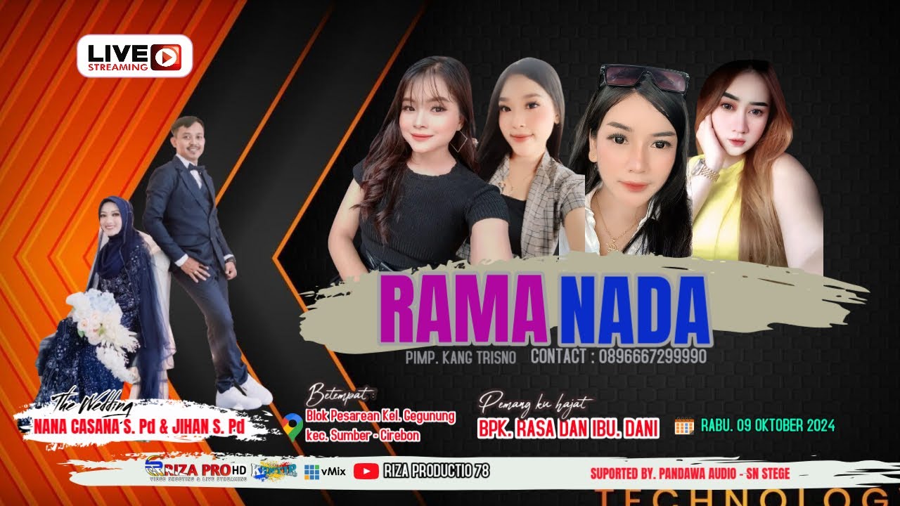🔴LIVE " RAMA NADA " KEL. GEGUNUNG BLOK. PESAREAN KEC. SUMBER - CIREBON ...