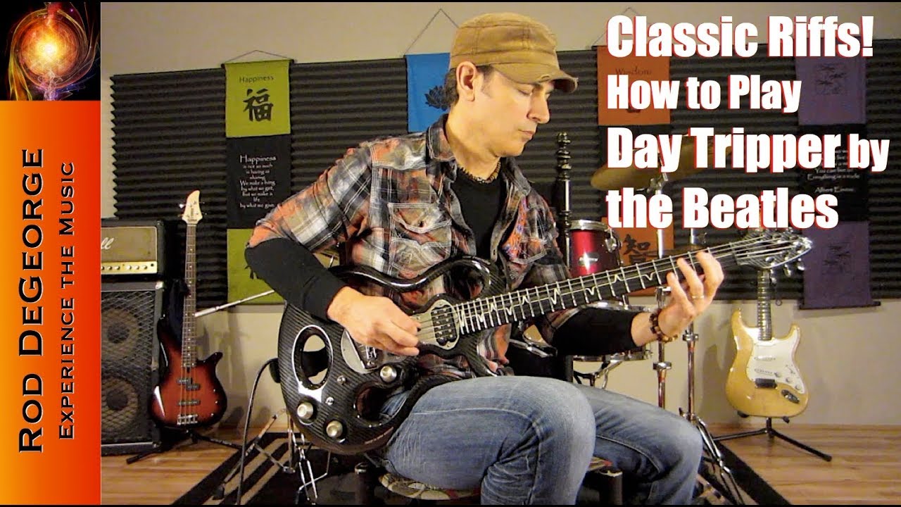 Classic Riffs Guitar Lesson/Tutorial How to play Day Tripper by the ...