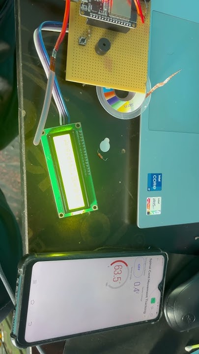 Spinal Cord Movement Tracking using ESP32&Blynk 2.0 #arduinoproject #iot #electronics # ...