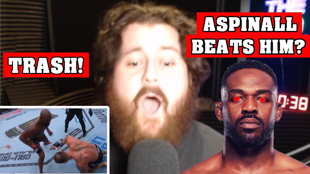 The MMA Guru Reacts To Jon Jones KNOCKING OUT Stipe Miocic In Round 3 ...