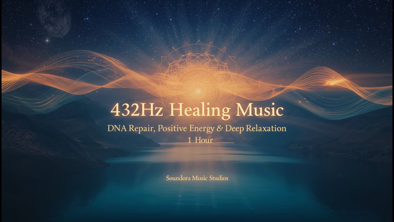 432Hz Healing Music 🌸 DNA Repair, Positive Energy & Deep Relaxation 1 ...